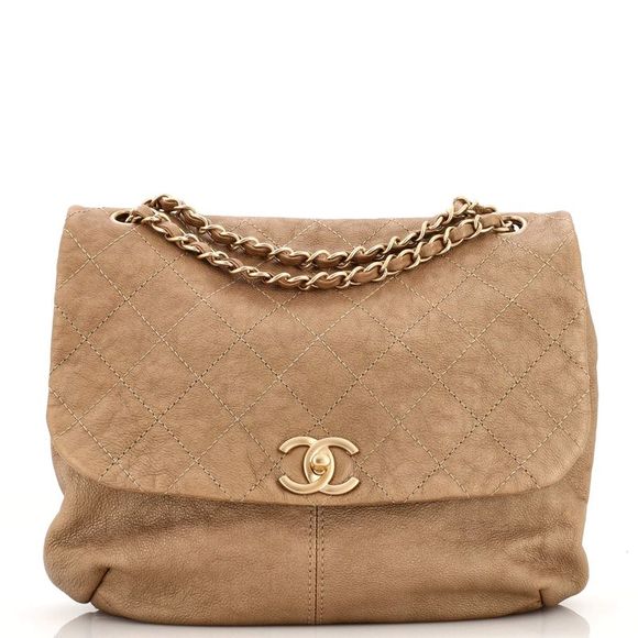 CHANEL | Bags | Chanel Trianon Messenger Bag Quilted Leather Medium ...